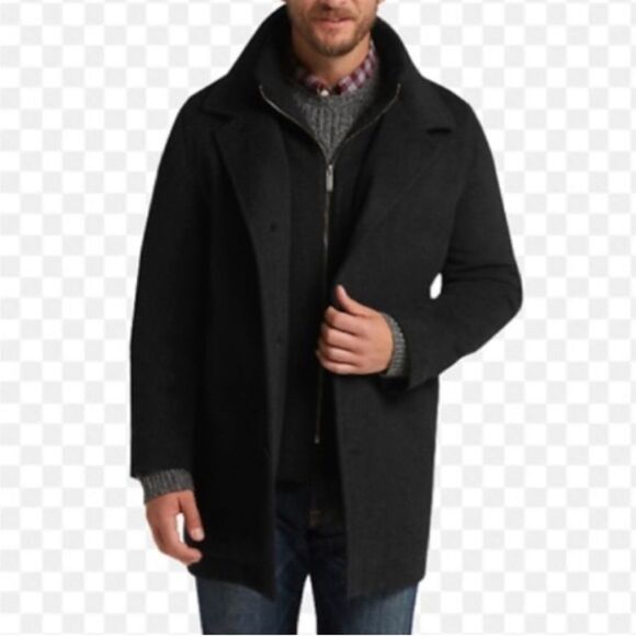 jf j.ferrar | Jackets & Coats | Mensjferrar Classic Style Wool Coat ...